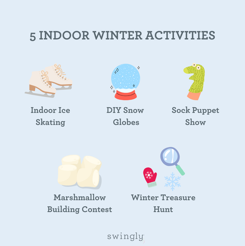 5 Fun and Creative Indoor Winter Activities for Kids – Swingly